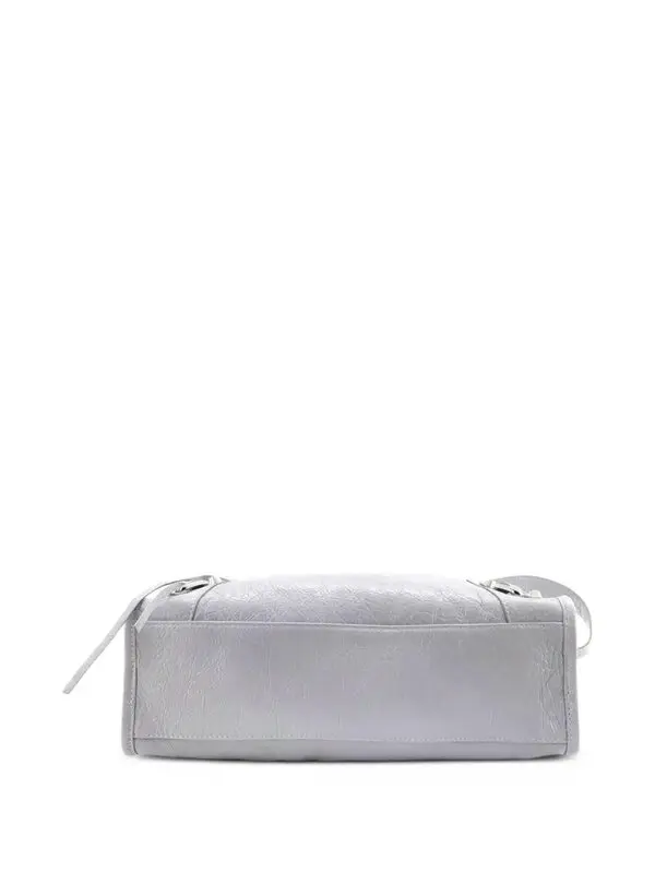 Balenciaga Le City Bag Leather Small Tote Bag - Grey