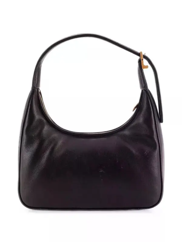 Saint Laurent Calypso Leather Mini Hobo Bag