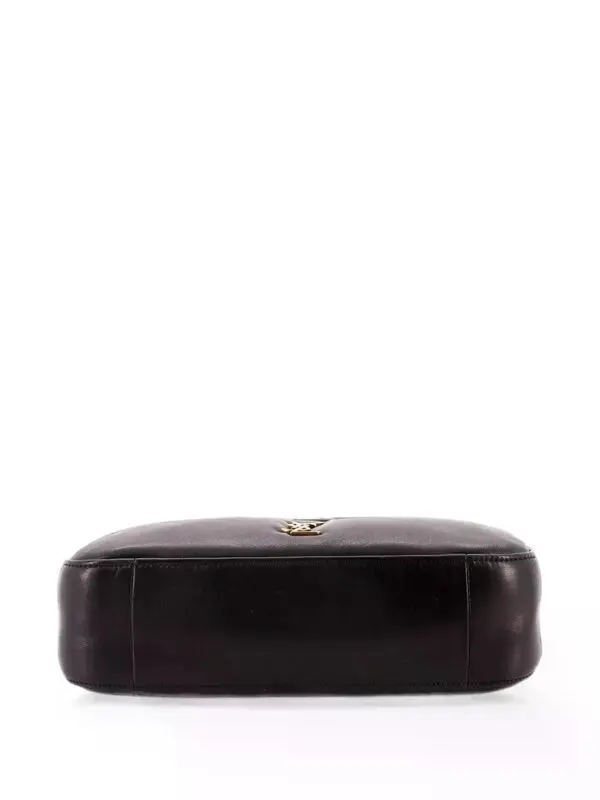 Saint Laurent Calypso Leather Mini Hobo Bag