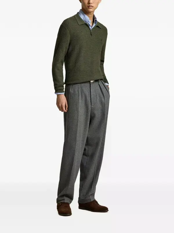 Polo Ralph Lauren Washable Wool Quarter-zip Jumper