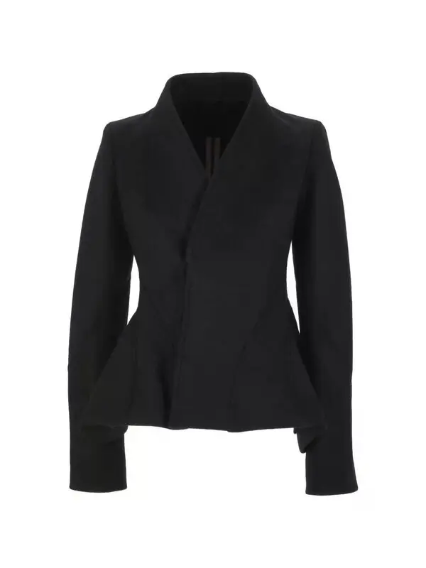 Rick Owens Moog Wrap Jacket - Black