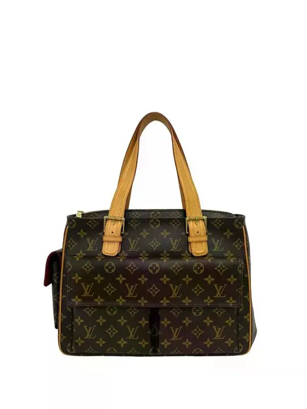 LOUIS VUITTON 2003 Monogram Multipli Cite Tote Bag - Brown