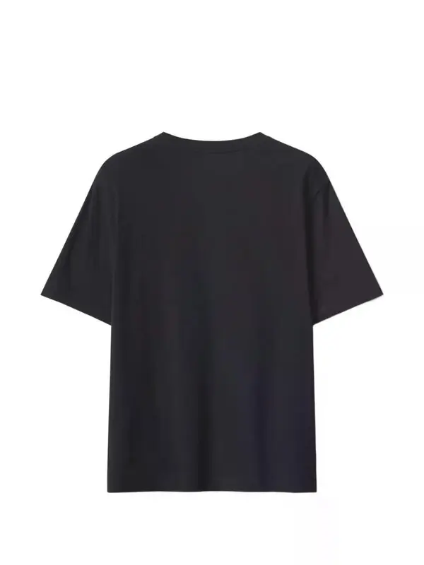 Maison Kitsuné Red Profile Fox Patch T-shirt