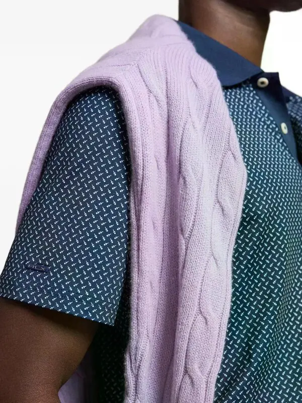 Rlx Ralph Lauren Geometric-print Polo Shirt