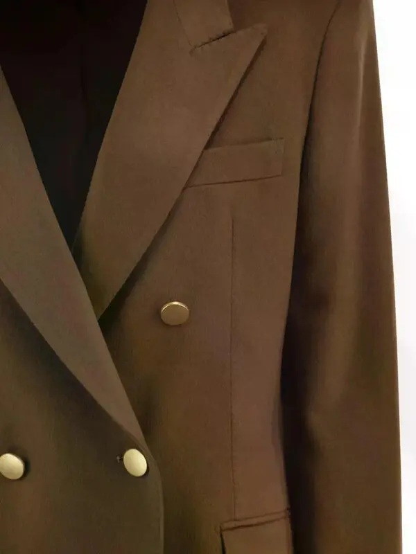 Tagliatore Double-breasted Peak Lapel Jacket