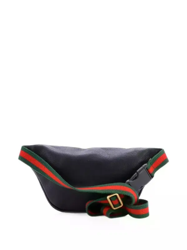 Gucci Logo Printed Leather Belt Bag