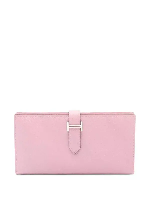 Hermès Béarn Soufflé Bi-fold Wallet - Pink