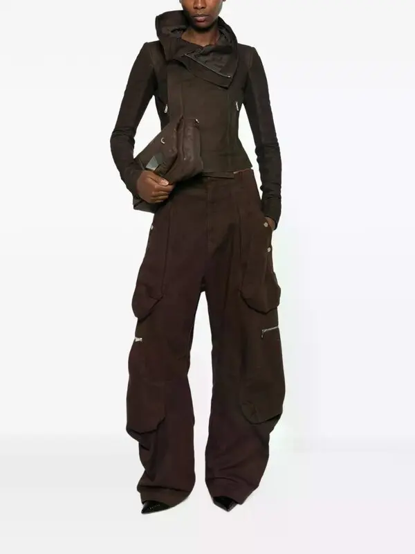 Rick Owens Funnel-neck Jacket