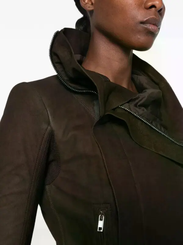 Rick Owens Funnel-neck Jacket