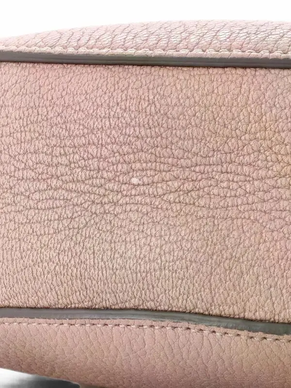 Chloé Drew Leather Mini Crossbody Bag - Pink