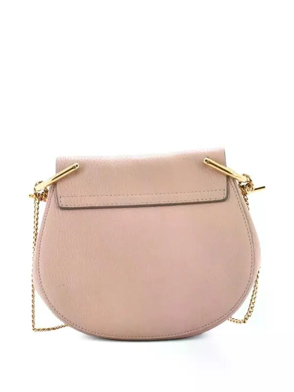 Chloé Drew Leather Mini Crossbody Bag - Pink