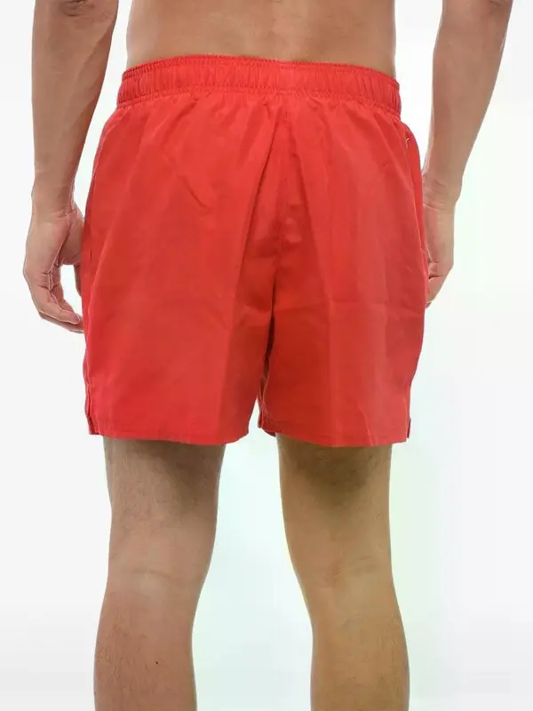 Nike Logo-print Drawstring Swim Shorts - Red