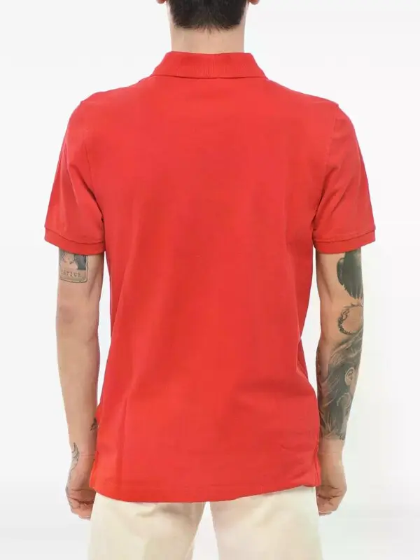 DIESEL® Logo-print Piqué Polo Shirt