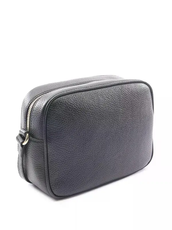 Gucci 2000-2015 Calfskin Soho Disco Crossbody Bag - Black