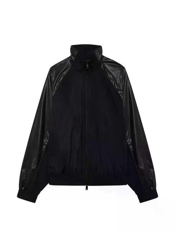 ANINE BING Reza Jacket With Contrasting Sleeves - Black