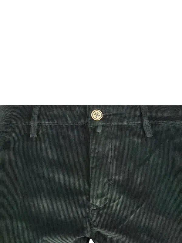 Jacob Cohen Corduroy-effect Trousers - Green
