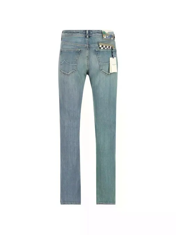 Jacob Cohen Faded Slim-fit Jeans