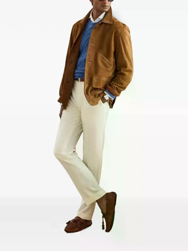 Ralph Lauren Purple Label Cable-knit Cashmere Sweater