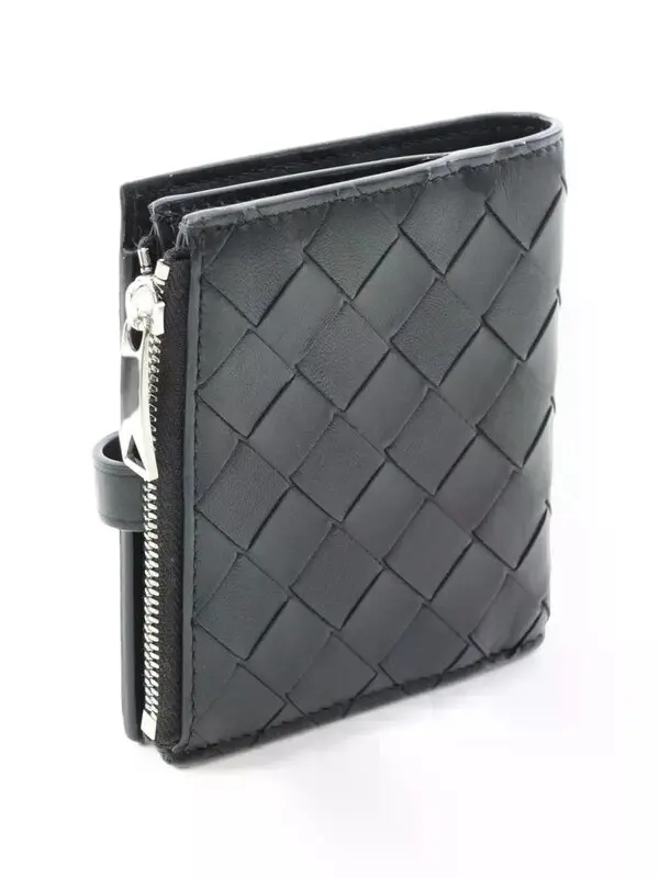 Bottega Veneta 2020s Intrecciato Bi-fold Wallet
