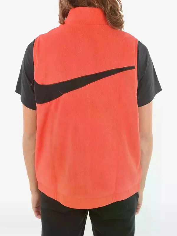 Nike Logo-embroidered Fleece Jacket