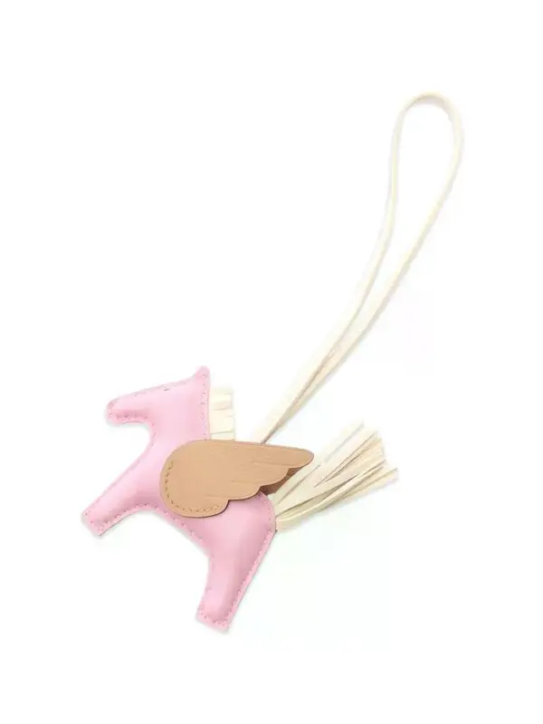 Hermès Rodeo Pegasus Bag Charm - Pink