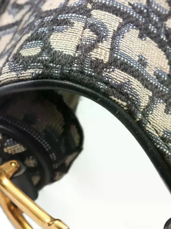 Dior 2010s Mini Oblique Saddle Shoulder Bag