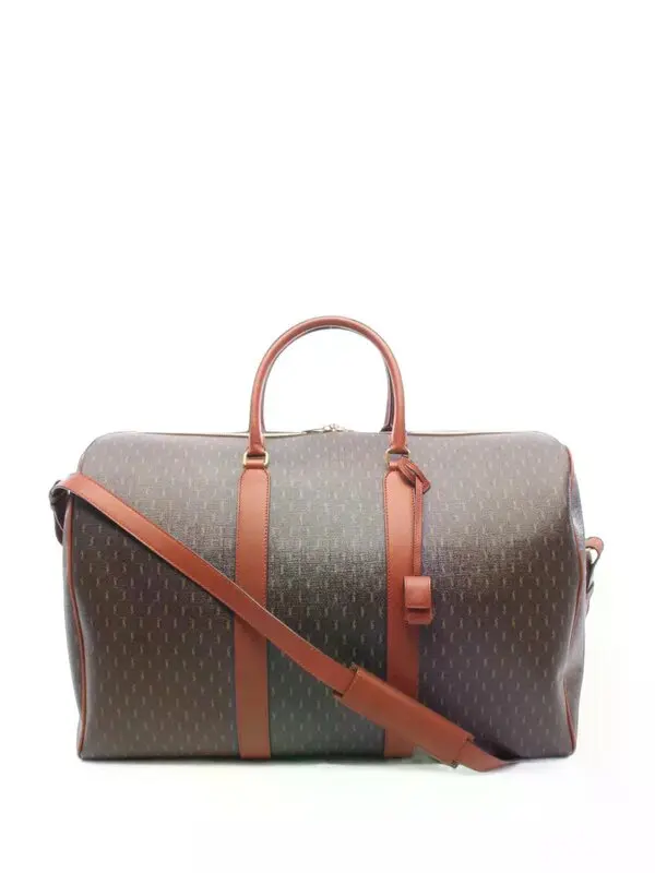 Saint Laurent 2010s Le Monogram Holdall - Brown