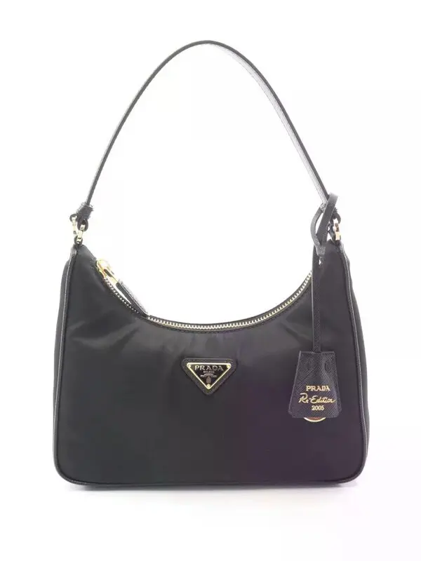 Prada Re Nylon Re Edition 2005 Shoulder Bag - Black