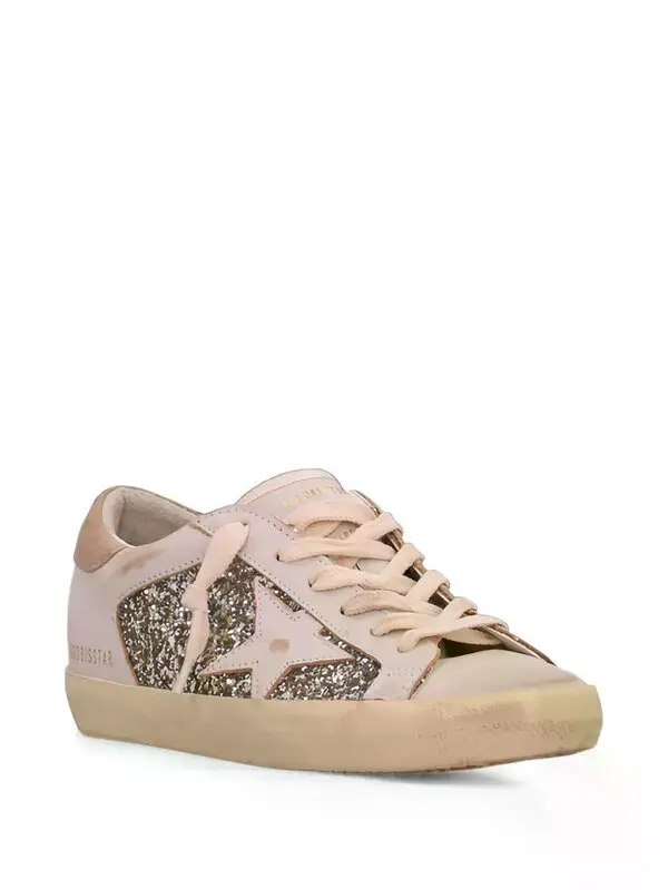 GOLDEN GOOSE Super-star Glitter-detail Sneakers