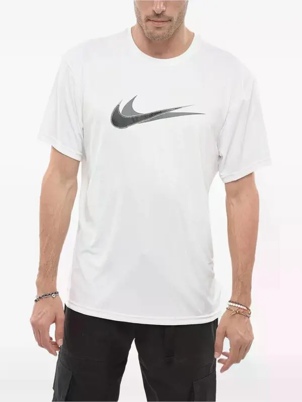 Nike Stacked Swoosh T-shirt - White