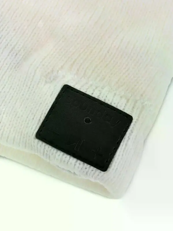 L10BRAND Logo-patch Beanie Hat