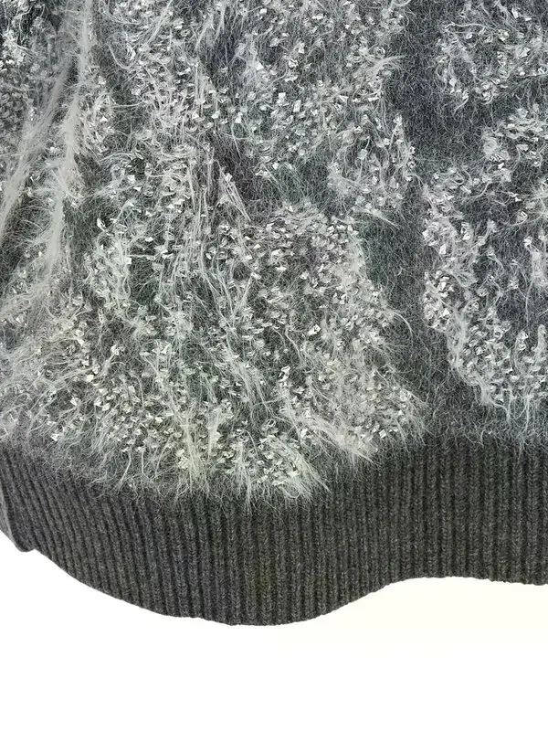 NUDE Abstract-pattern Knit Vest