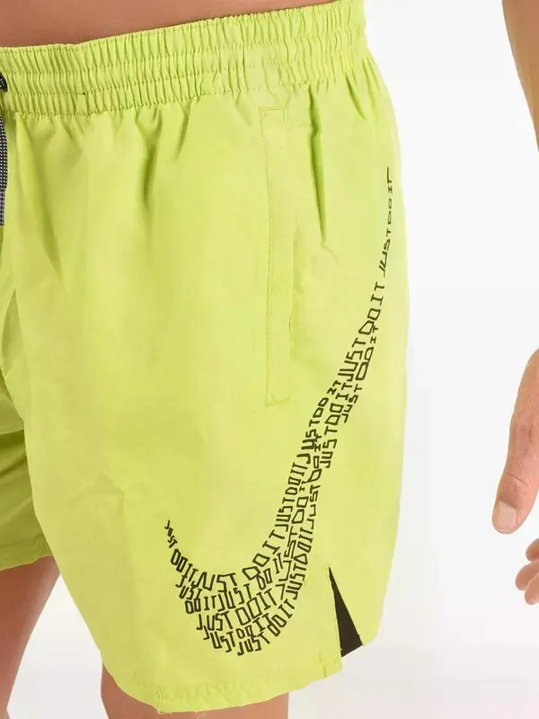 Nike Logo-print Elasticated Swim Shorts