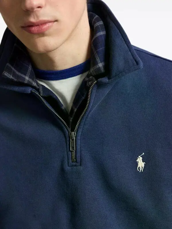 Polo Ralph Lauren Loopback Fleece Collared Sweatshirt