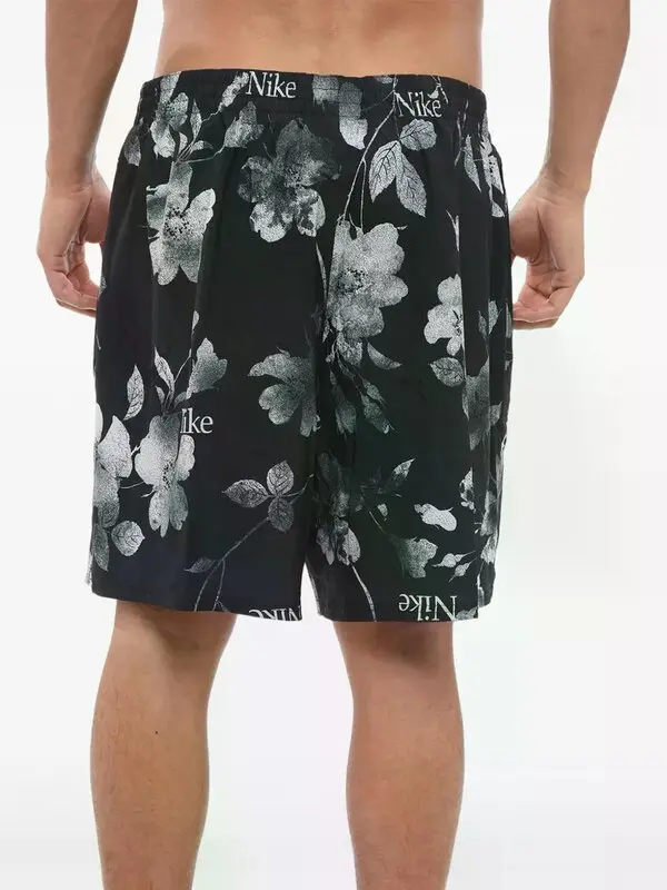 Nike Floral-print Swim Shorts