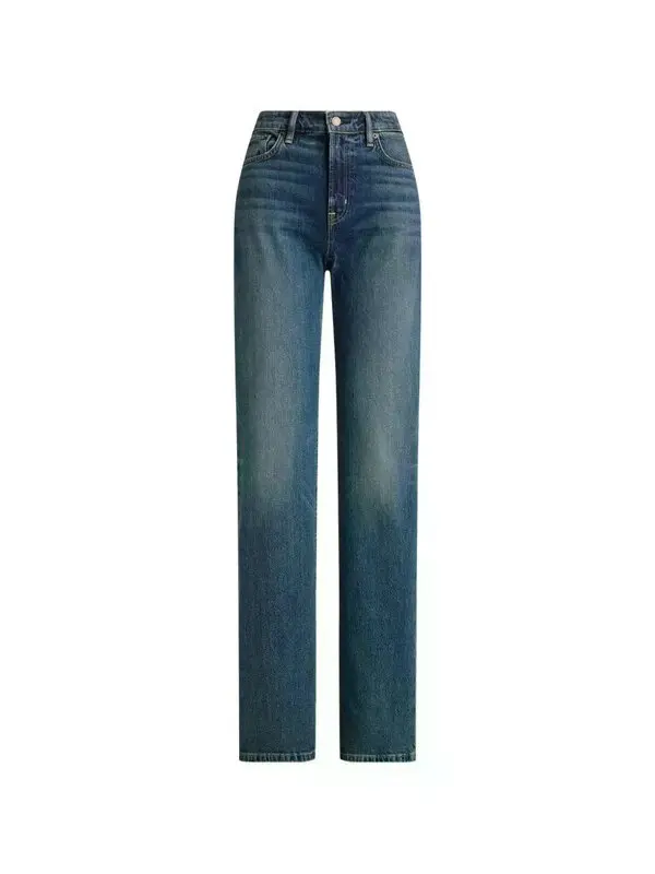 Ralph Lauren High-rise Straight-leg Jeans - Blue