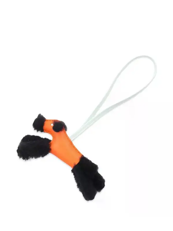 Hermès Poodle Bag Charm - Black