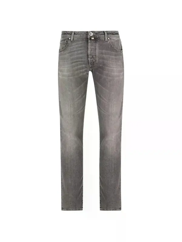 Jacob Cohen Après-ski Logo-patch Jeans - Grey