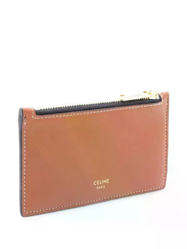 Celine Triomphe Card Case Coin Purse