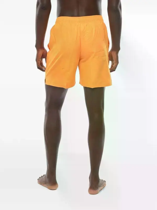 Nike Embroidered-logo Elasticated Swim Shorts