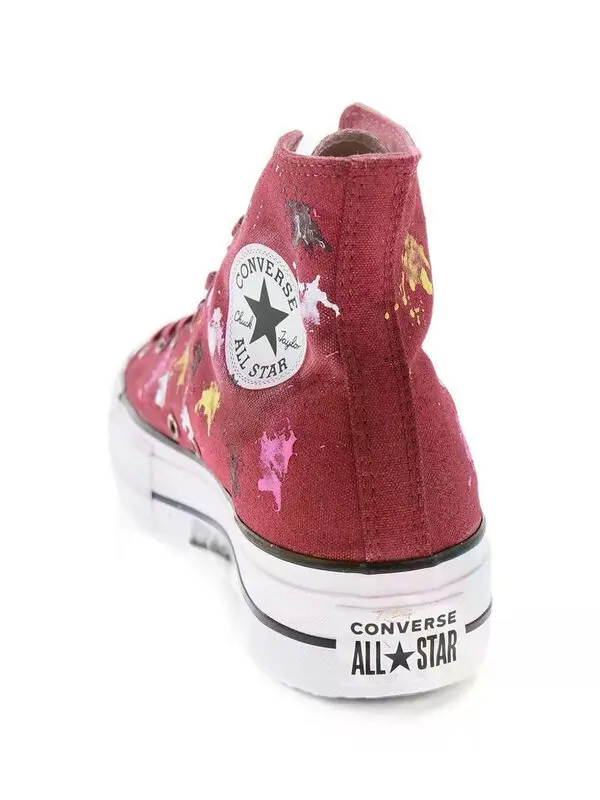 CONVERSE All Star Chuck Taylor Paint-splatter High-top Sneakers