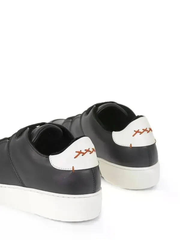 Zegna Tiziano Leather Sneakers