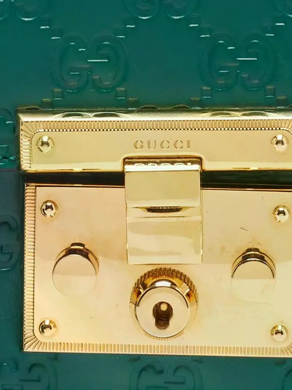 Gucci Small Padlock Guccissima Shoulder Bag
