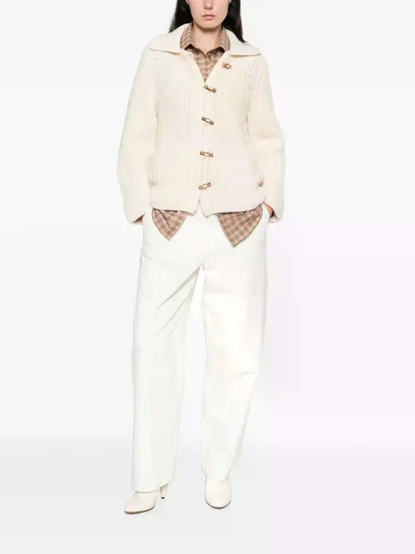 MARANT ETOILE Delinda Ribbed Cardigan