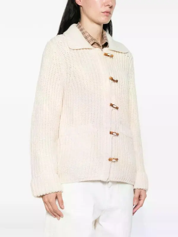 MARANT ETOILE Delinda Ribbed Cardigan