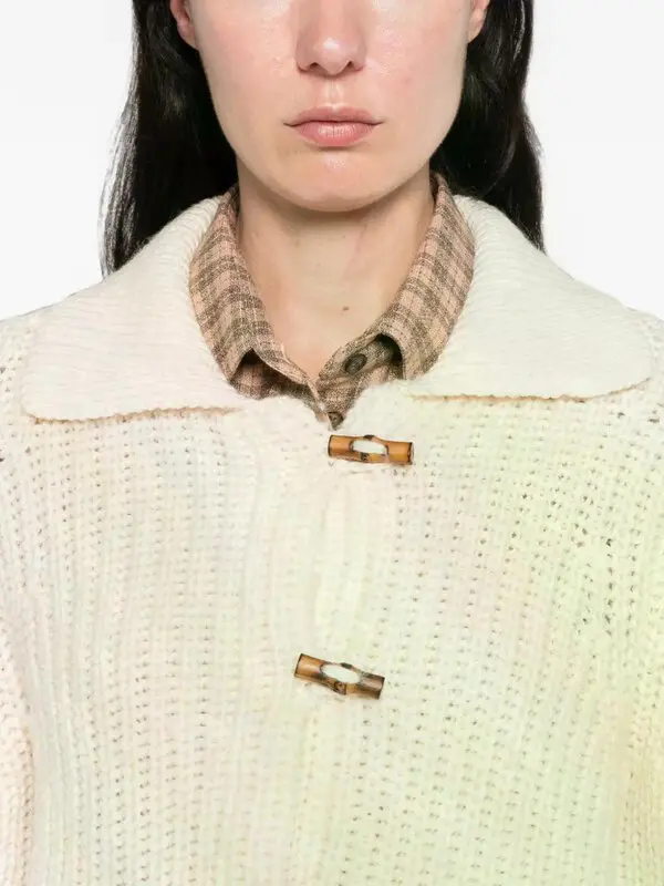 MARANT ETOILE Delinda Ribbed Cardigan
