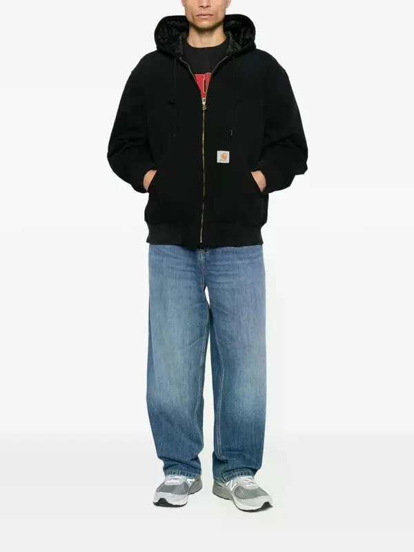 Carhartt Work In Progress Single Knee Logo-patch Jeans