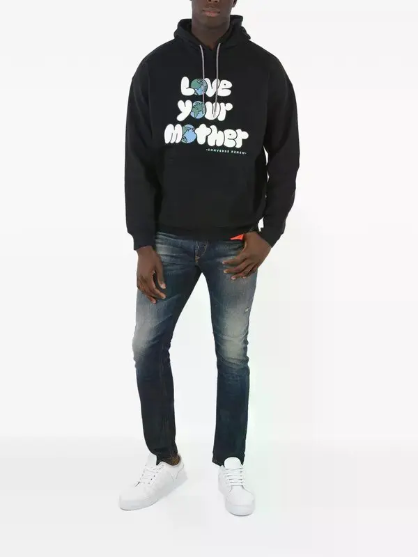 CONVERSE Logo-print Hoodie