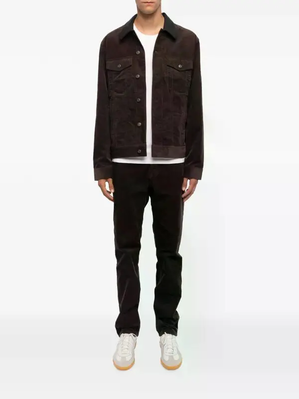 Zadig&Voltaire Velvet Jacket With Wing Patch - Brown