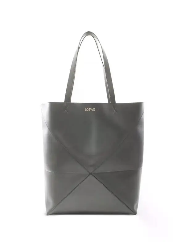 Loewe Puzzle Fold Tote Bag - Grey